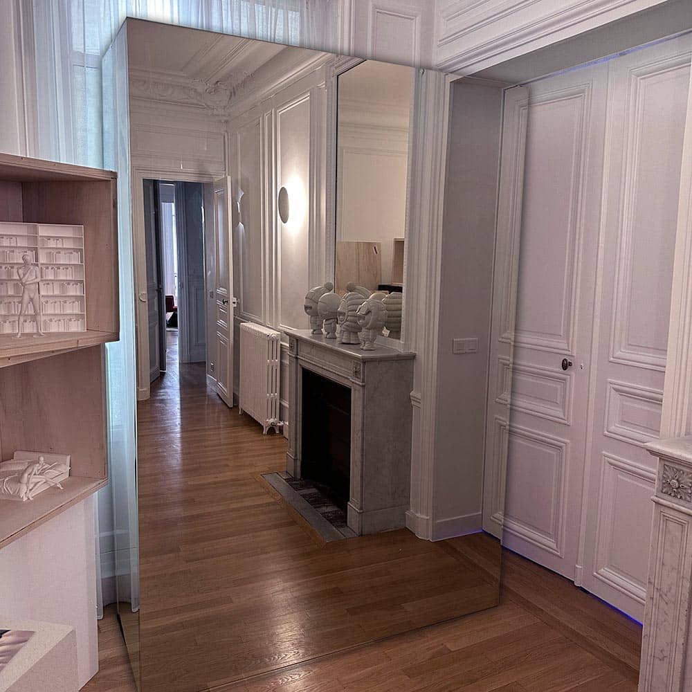 Miroir Sans Tain : acheter des panneaux tendus Mirolege