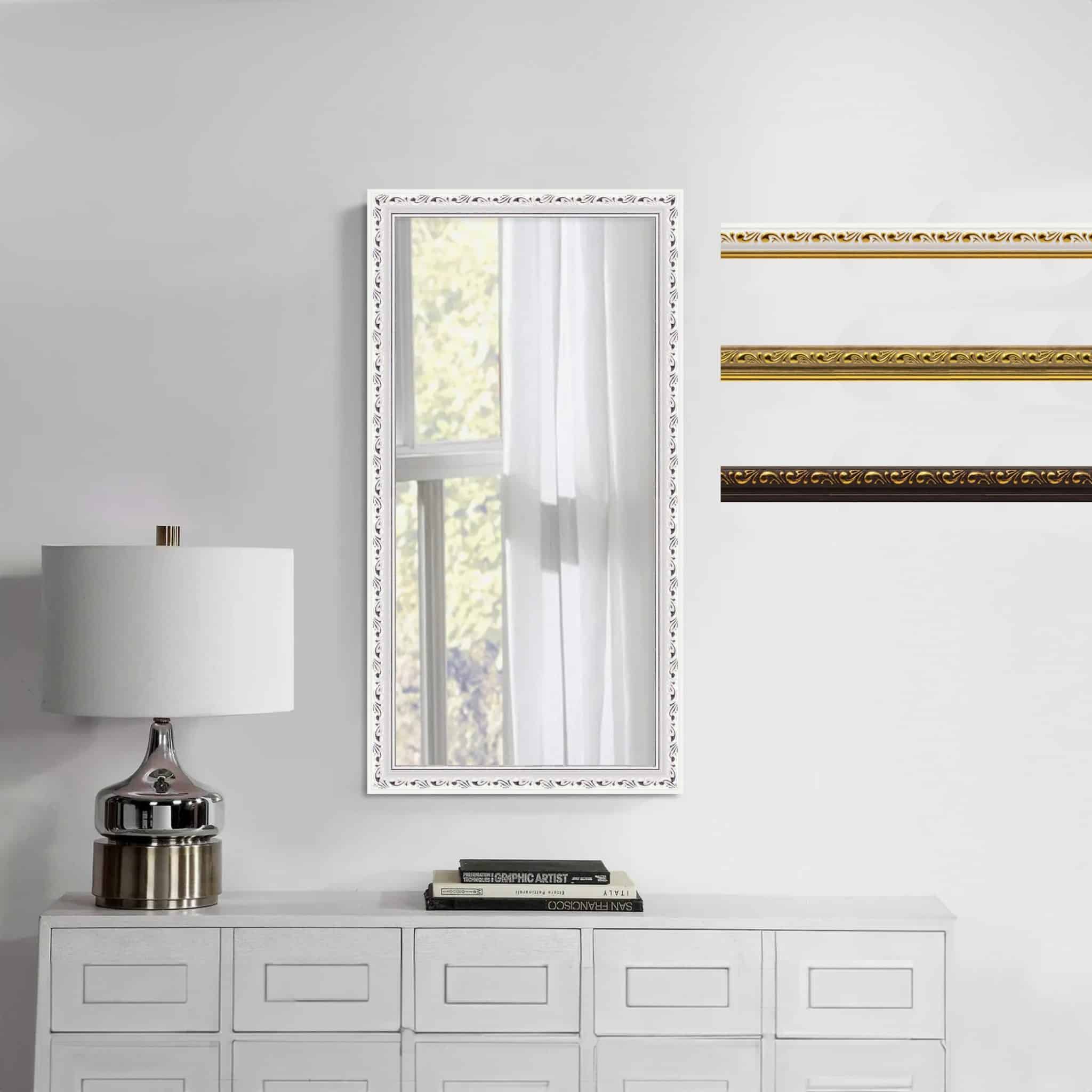 Molding Effect Frame for Mirror | Elegant and Refined Style