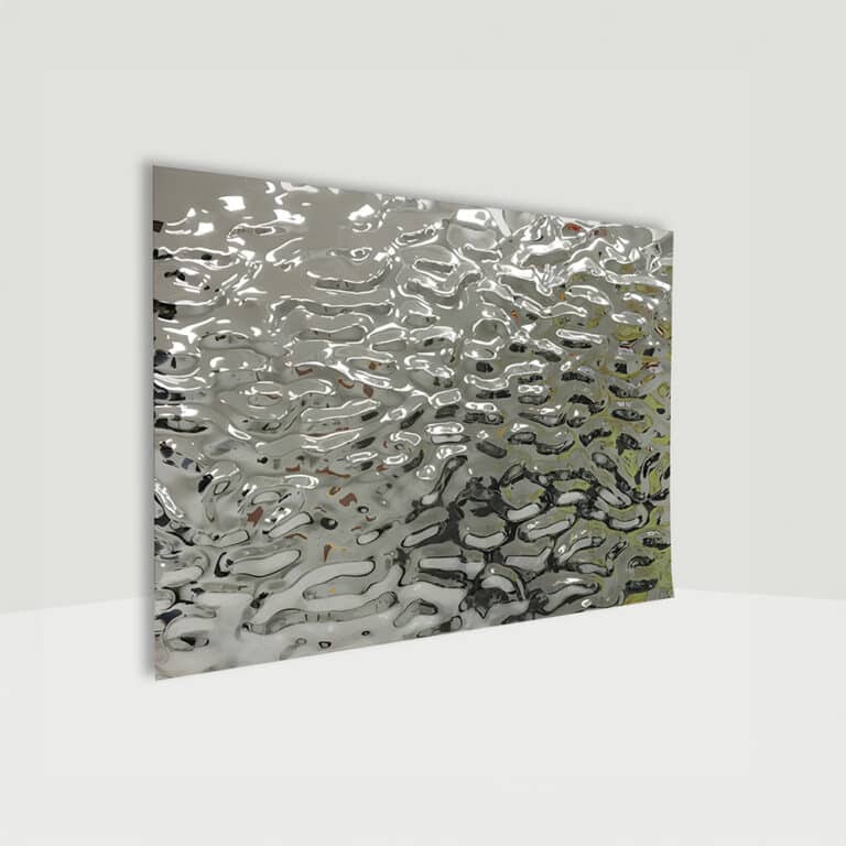 Rippled Mirror Surfaces | Panels & Cassettes by Like Mirror